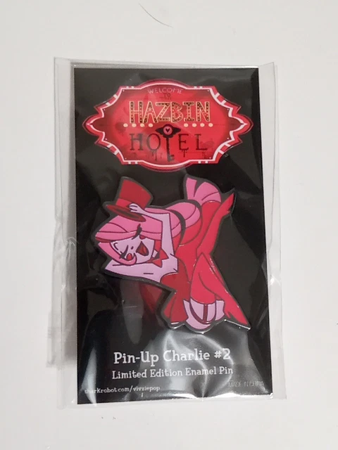 Vivziepop Pin Hazbin Hotel Cutie Charlie Limited Edition Enamel Pin £23