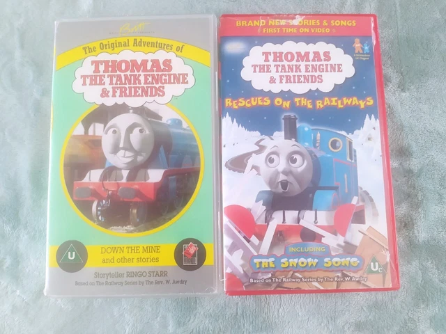 VHS THOMAS THE Tank Engine Friends Down the Mine / Rescues on the ...