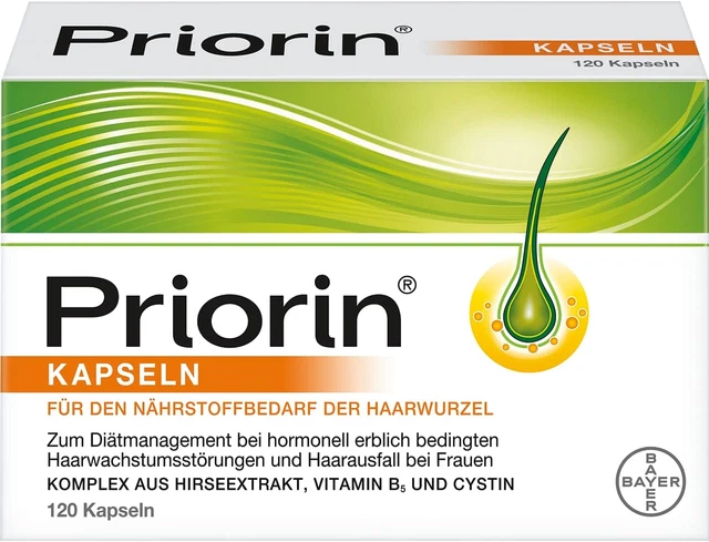 PRIORIN CAPSULES PACK of 120 £79.78 - PicClick UK