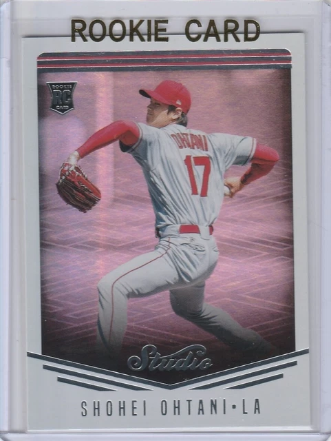 SHOHEI OHTANI STUDIO Baseball ROOKIE CARD Anaheim Angels 2018 PREMIUM ...