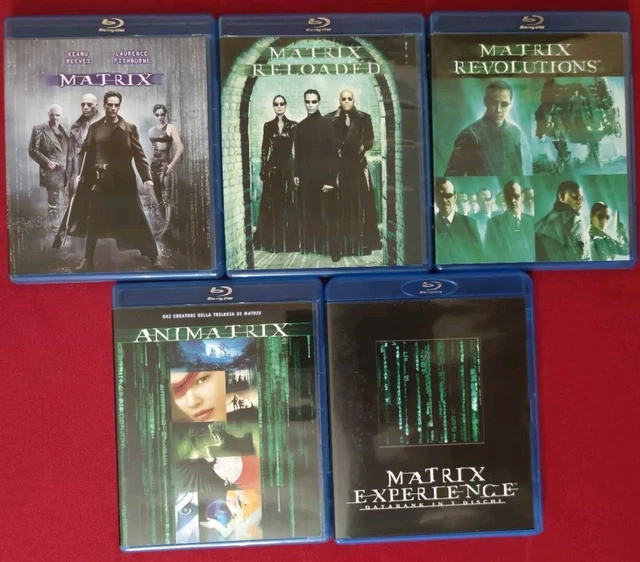 BLU RAY MATRIX Ultimate Collection Reloaded Revolutions Lotto (No Dvd ...