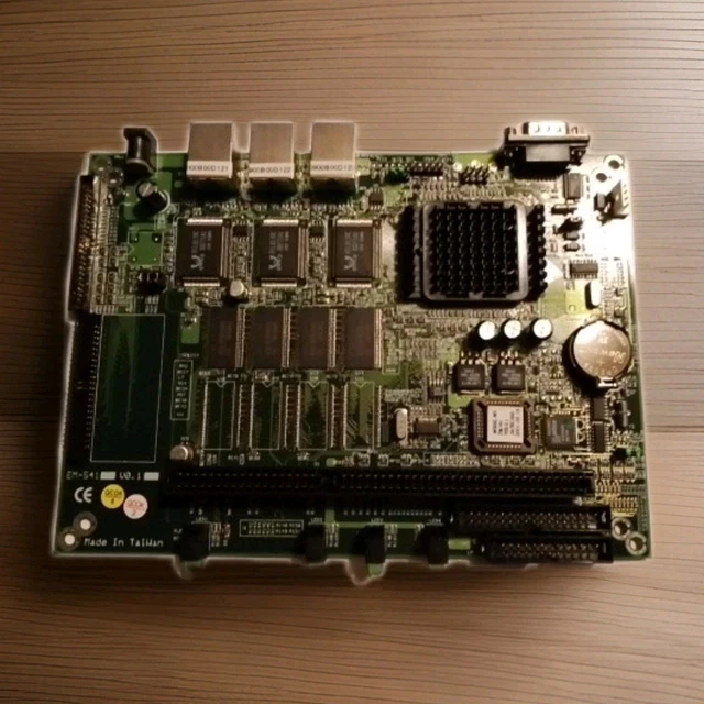 LANNER INDUSTRIAL MOTHERBOARD SBC Triple LAN Socket EM-541 Taiwan IDE ...