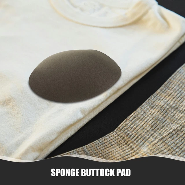 2 PAIRS HIP Enhancer Reusable Pads Buttock for Body Shaping Fake ...