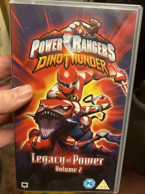 POWER RANGERS DINO Thunder - Legacy of Power (Vol. 2) [VHS] £6.00 ...