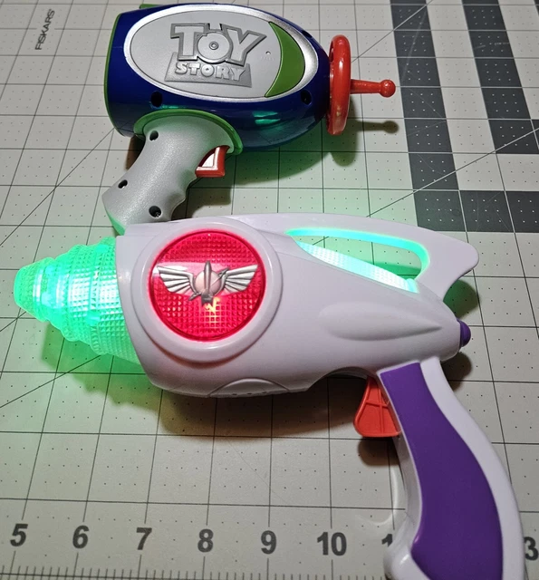 BUZZ LIGHTYEAR TOY Story Disney Pixar Ray Light Infinity Blaster Lot ...