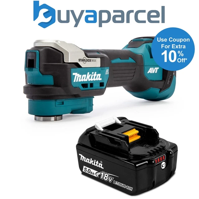 MAKITA DTM52Z 18V LXT Brushless Multi Tool Starlock Keyless Blade + BL1850 £241.55 - PicClick UK