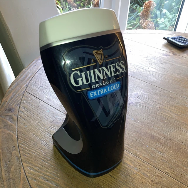 GUINNESS ORIGINAL RETRO pump light font pub mancave collectors item £50 ...