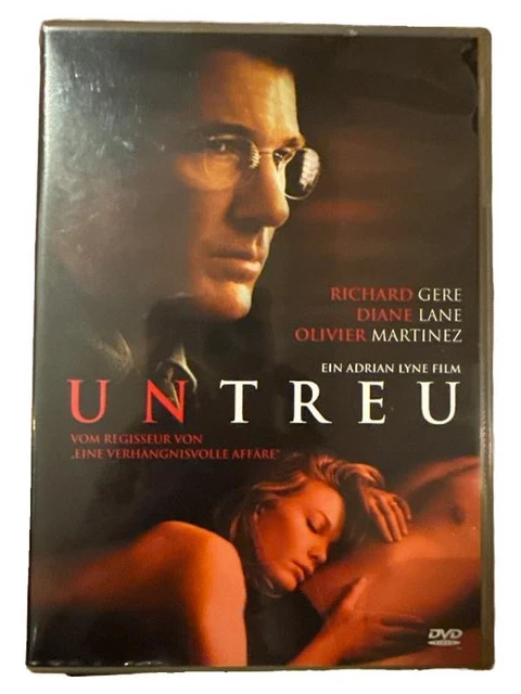 UNTREU DVD ADRIAN Lyne Richard Gere Diane Lane Thriller Drama EUR 2,55 ...