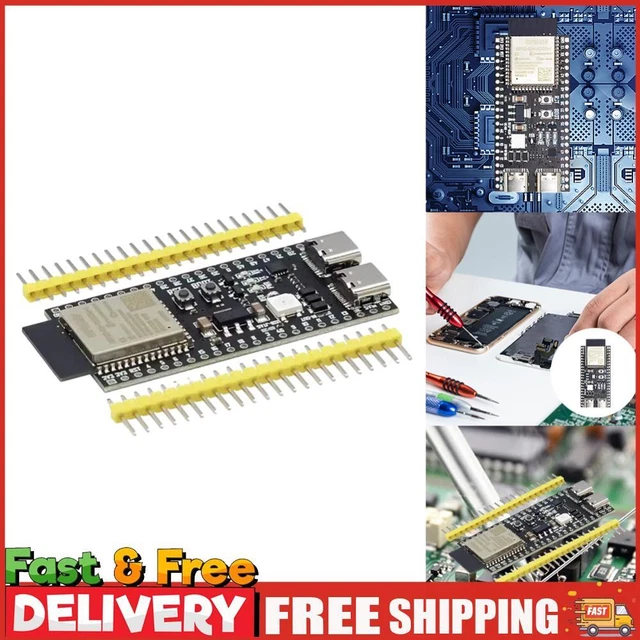 ESP32/ ESP32-S3/ESP32-C3 DEVELOPMENT Board Dual Type-C (N16R8 Not Welded) £8.39 - PicClick UK
