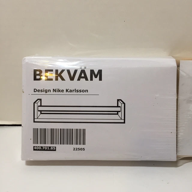 IKEA BEKVAM DESIGN Nike Karlsson Spice Rack Shelf Towel Bar £11.71 ...