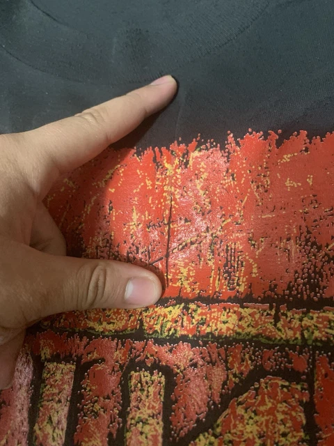 VINTAGE 1994 NINE Inch Nails Downward Spiral Parking Closer Tour ...