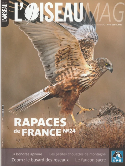 REVUE L'OISEAU MAGAZINE LPO Rapaces de France 2022 Hors série #24 EUR 4,20 - PicClick FR