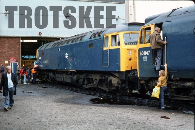 35MM SLIDE BR British Rail Diesel Loco 47901 Class 47 Circa 1980's ...