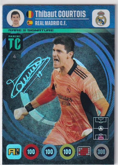 PANINI 2022 HAUT Class Trading Card Carte No. 4 Rare Signature Thibaut ...