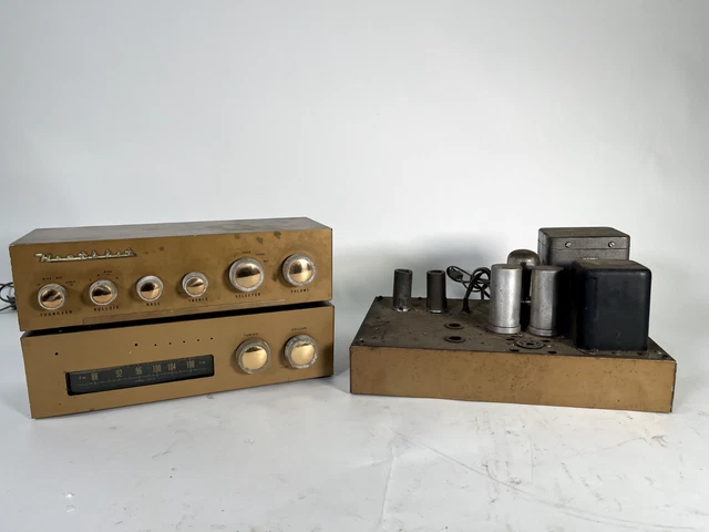 HEATHKIT MODEL W-5M Amplifier~WA-P2 Preamplifier~FM Tuner~Vintage Mono Set £158.43 - PicClick UK