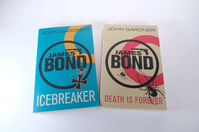 JAMES BOND 007 Death is Forever & Icebreaker by John Gardner £1.98 ...