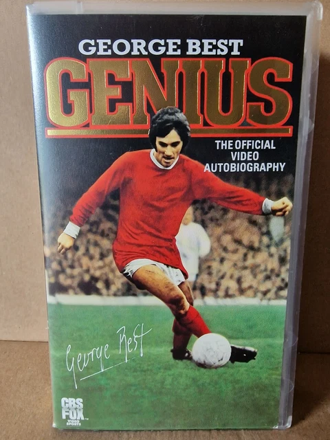 GEORGE BEST GENIUS football VHS Video Tape, the Official Autobiography ...