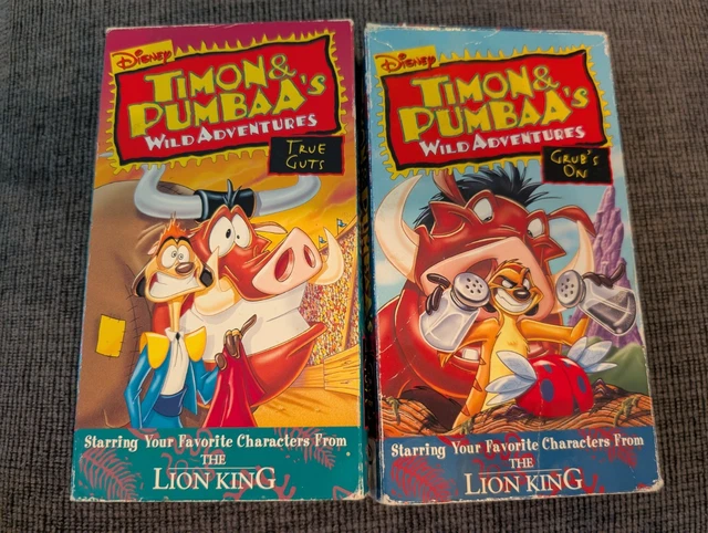 TIMON AND PUMBAAS Wild Adventures VHS lot 2 (READ) $23.00 - PicClick