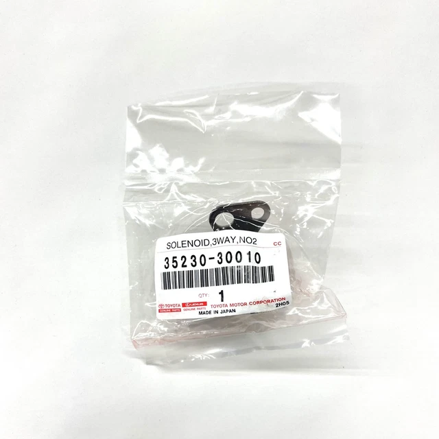 TOYOTA GENUINE LEXUS Transmission Solenoid Valve 3Way At Cvt 35230 ...