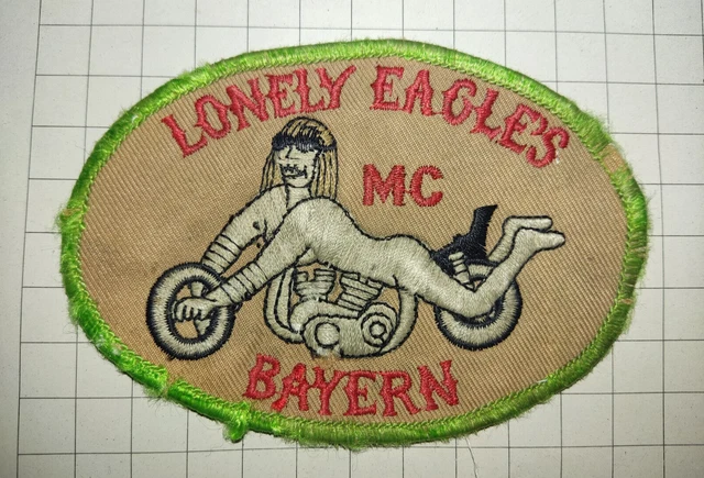 MC AUFNÄHER PATCH Biker Rocker Kutte Motorradclub Pin EUR 25,00 ...