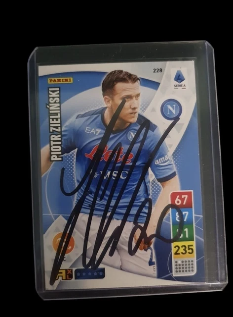 ZIELINSKY AUTOGRAFATA AUTOGRAFO napoli firma signed firmata score ...