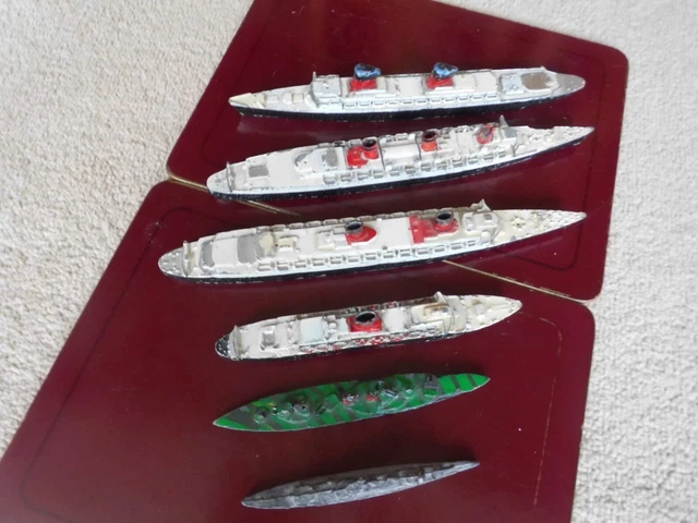 A COLLECTION OF 1970s Minic Triang Diecast Ships £14.76 - PicClick UK