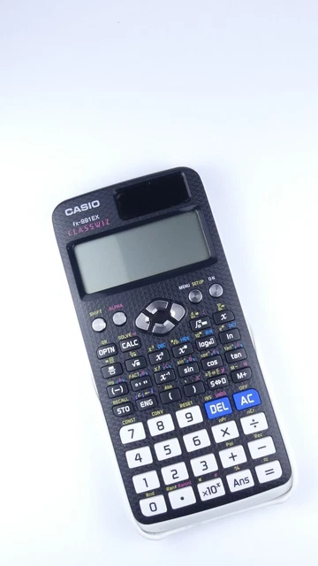 CASIO FX-991EX CLASSWIZ Scientific Calculator - Black with white case £ ...