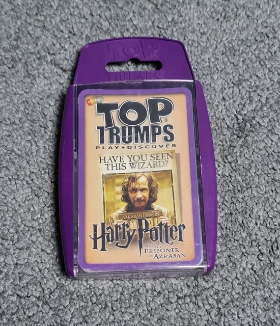 TOP TRUMPS HARRY Potter Prisoner of Azkaban Card Game £3.00 - PicClick UK