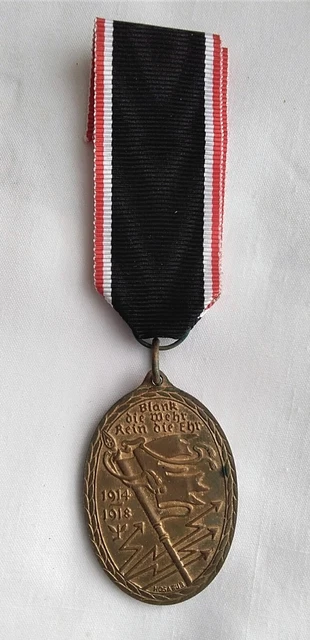 GERMAN KYFFHAUSERBUND WW1 War Commemorative service medal £17.00 ...
