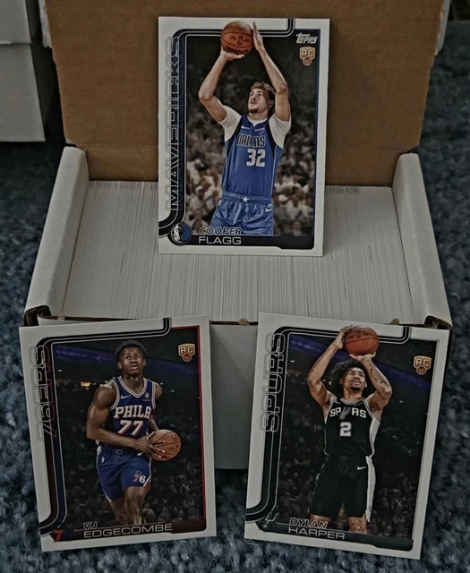 2025-26 TOPPS FLAGSHIP Complete Base Set 1-300 Cooper Flagg Harper ...