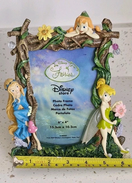 DISNEY FAIRIES TINKER bell Photo Frame Disney Store £12.95 - PicClick UK