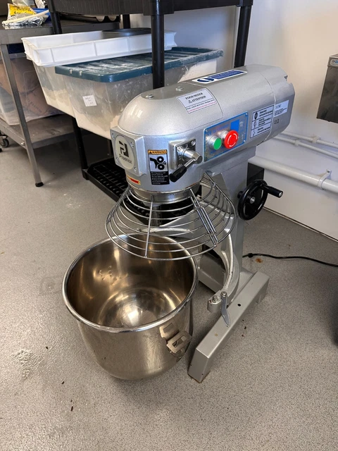 30L COMMERCIAL FOOD Dough Mixer Planetary Stand Cake Bread Beater Whip ...