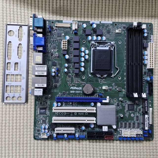 ASROCK INDUSTRIAL IMB-390-L : LGA1151 Q170 mATX DDR4 Dual Gbe LAN IPMI LVDS/HDMI £74.93 ...