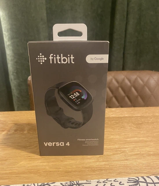 NEW GOOGLE FITBIT Versa 4 Smartwatch, GPS, Heart Rate, Fitness Tracker ...