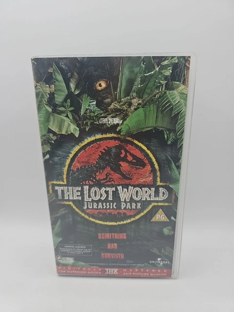 THE LOST WORLD Jurassic Park VHS PAL 1997 - Digitally Mastered Version £7.95 - PicClick UK
