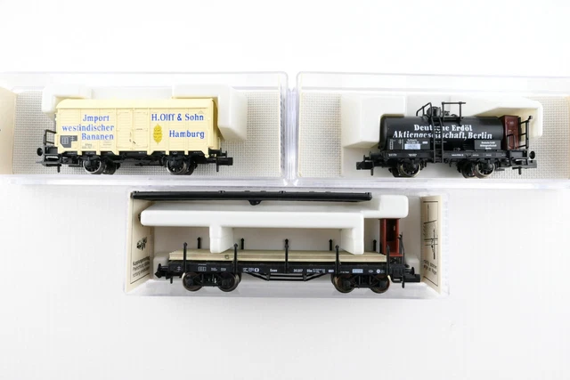 FLEISCHMANN 8835/6/7 K 3er Set Güterwagen der K.P.E.V., OVP, (IT193) EUR 49,99 - PicClick DE