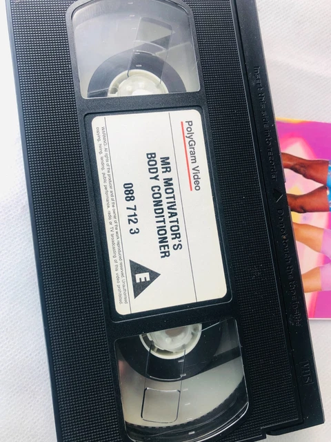 VHS VIDEO MR Motivator Fitness NO MOULD Vintage ra £10.66 - PicClick UK