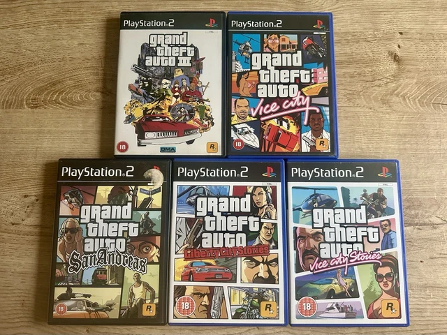 GRAND THEFT AUTO PlayStation 2 Game Bundle £47.48 - PicClick UK