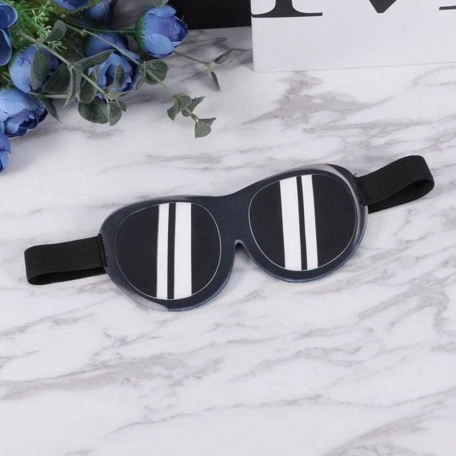 3 D FUNNY Sunglasses Fake Cartoon Light-blocking Sleeping Eye Mask ...