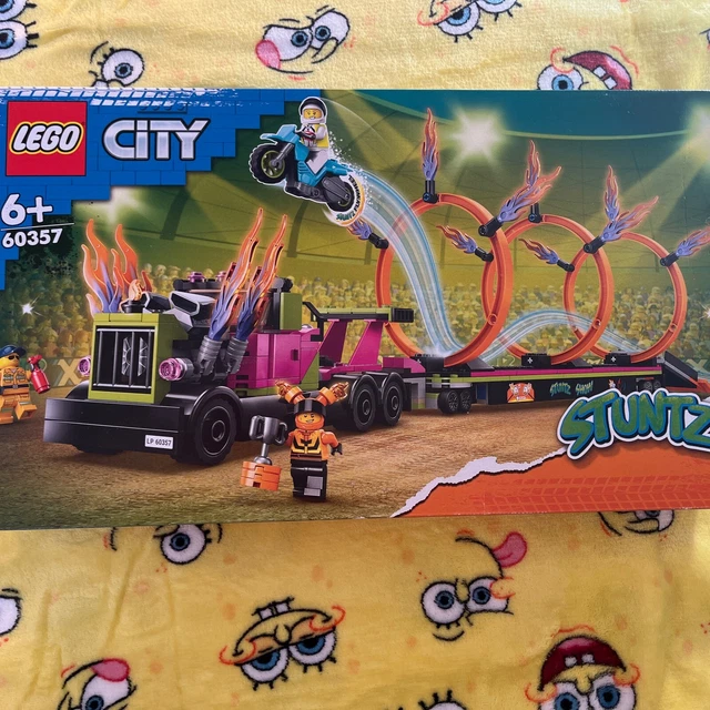 LEGO CITY: STUNT Truck & Ring of Fire Challenge (60357) £20.00 ...