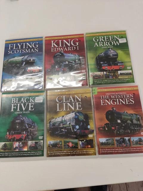 CLASSIC STEAM TRAIN Collection - Classic Steam Train Collection: - 6 x ...