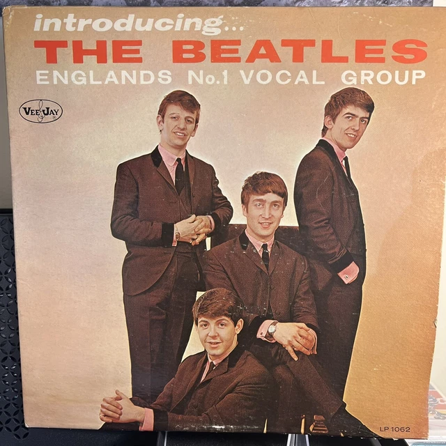 THE BEATLES 1964 Introducing... The Beatles 33 RPM Vinyl Vee Jay #VJLP ...