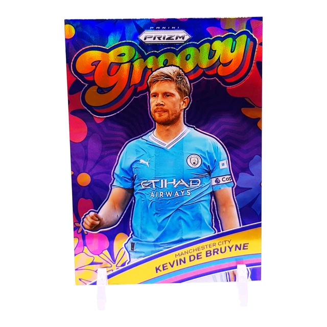 2023-24 PANINI PRIZM Premier League Kevin De Bruyne Groovy Man City ...