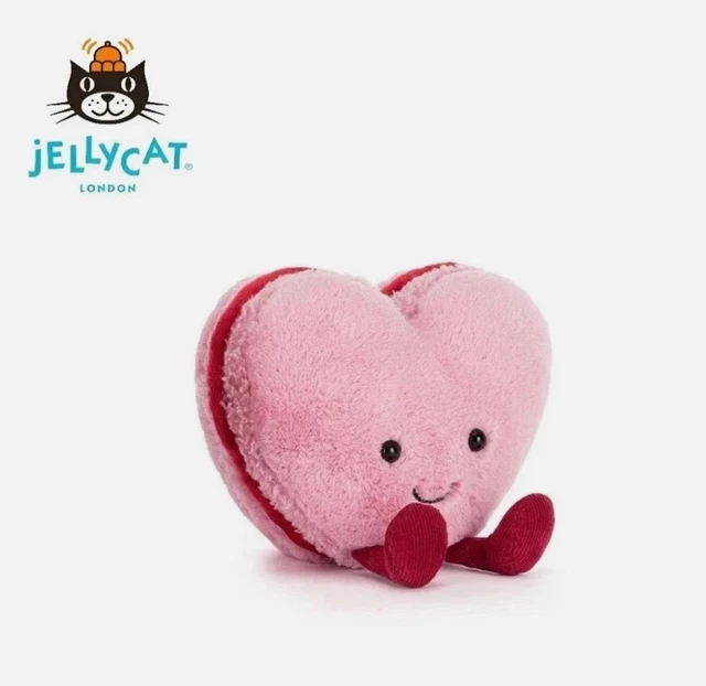 JELLYCAT AMUSEABLES COLETTE Heart Macaron Exclusive New with Tags ...
