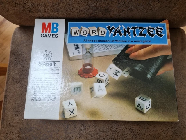 VINTAGE WORD YAHTZEE Word-Game By MB Games 1979 Complete £9.04 ...