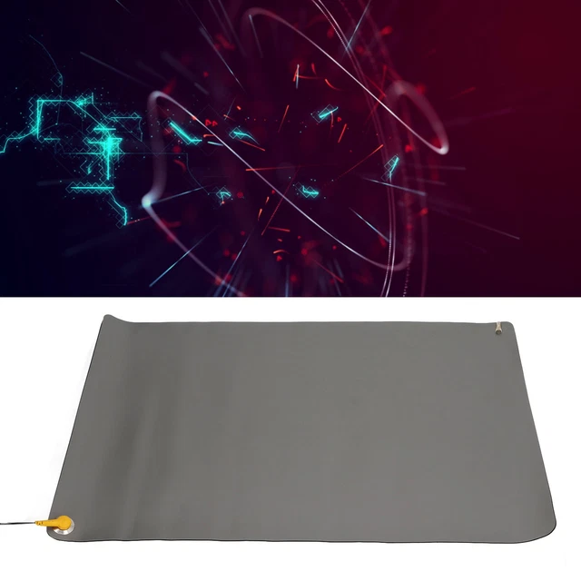 ANTISTATIC TABLE MAT With Grounding Wire Rubber Non Slip Workbench Pad ...