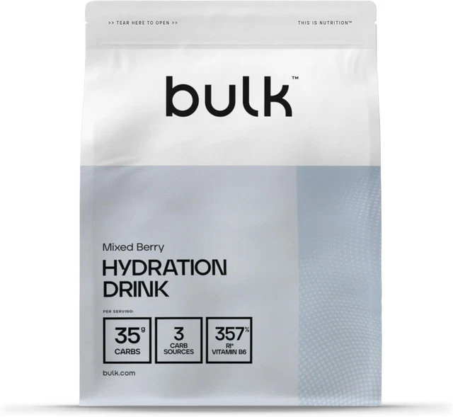 HYDRATION POWDER, SPORTS Drink, Mixed Berry, 500 g, Packaging May Vary ...