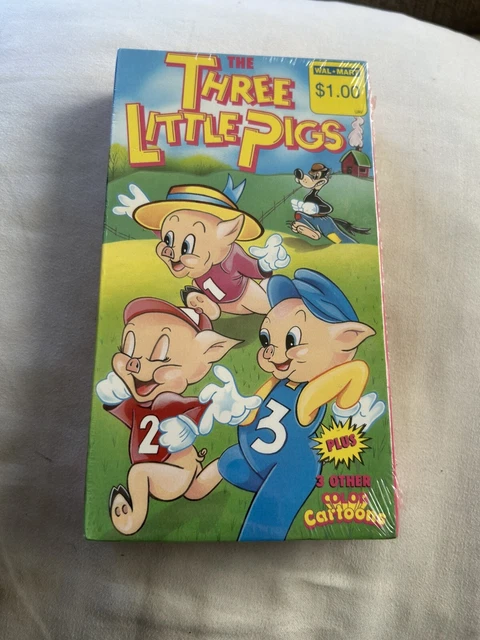THE THREE LITTLE Pigs (VHS 1990) PLUS 3 OTHER CARTOONS RARE New £16.21 ...