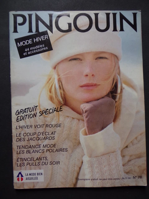 § CATALOGUE ANCIEN laine tricot PINGOUIN n° 76 EUR 6,00 - PicClick FR
