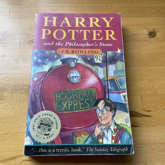 HARRY POTTER AND the Philosophers Stone 1st Edition 7th Printing ...